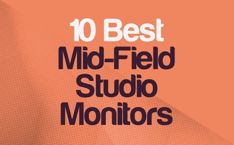 Top 10 Midfield Studio Monitors 2025 For Home Recording