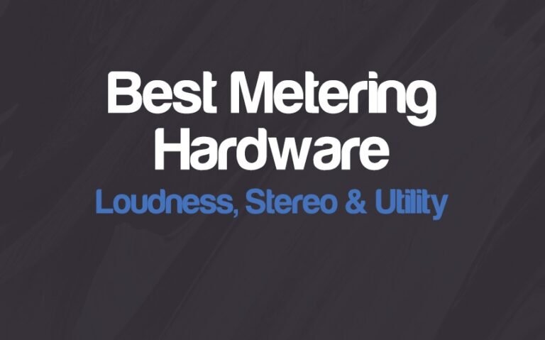 Best Hardware Audio Meters 2025 (Spectrum, Stereo & More)