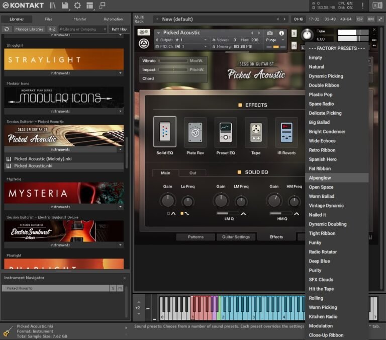 Top 5 Acoustic Guitar Kontakt Libraries 2025