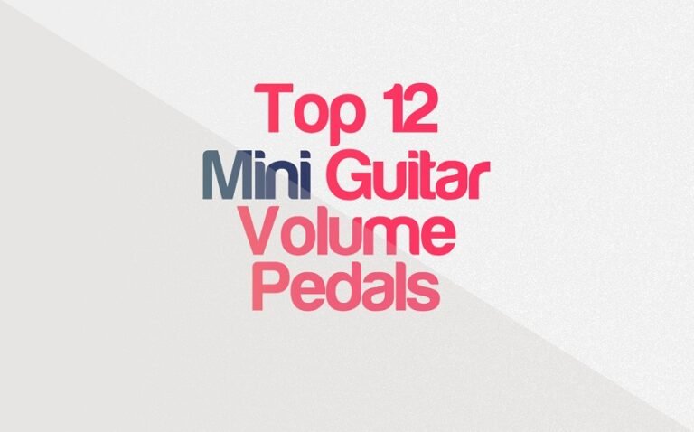 Top 12 Small Guitar Volume Pedals 2025 (Mini Pedals)