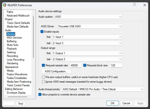 Why Is REAPER Not Recognizing My Audio Interface?